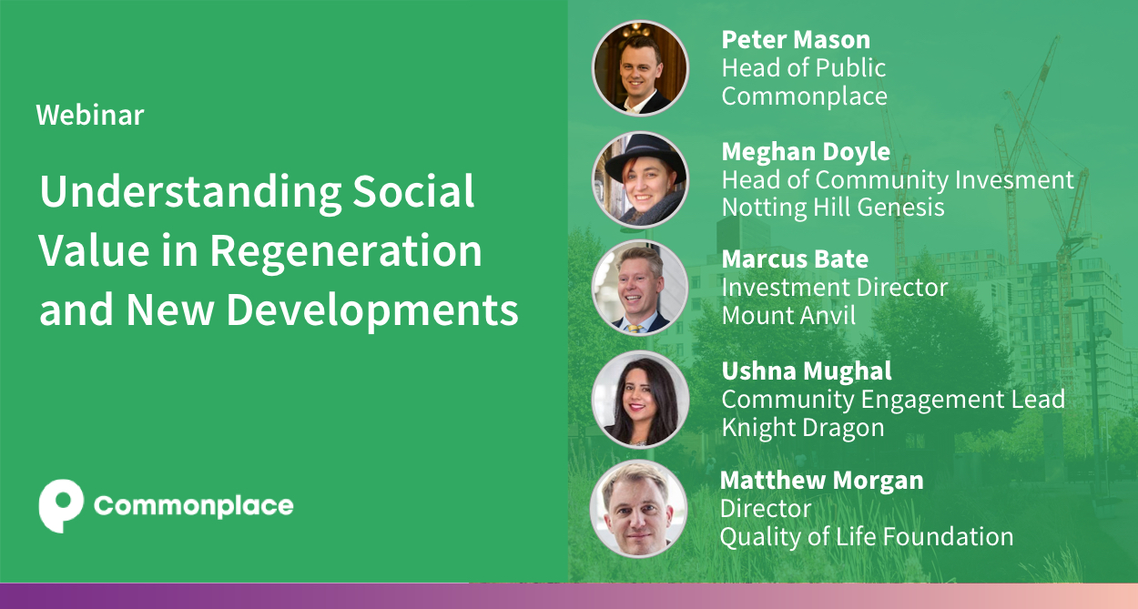 Commonplace Webinar | Understanding Social Value